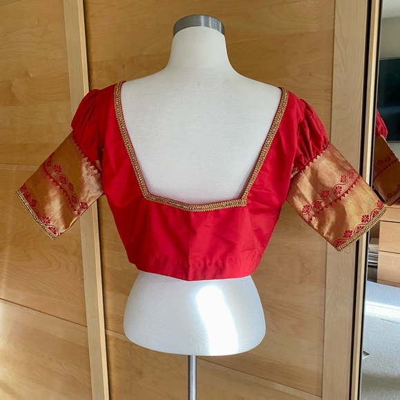 Saree Blouses | Designer Sari Saree Blouse Crop Top | Poshmark